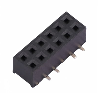 Hong Cheng HC-PM200-4.3H-2x7PS Female Socket Header Receptacle