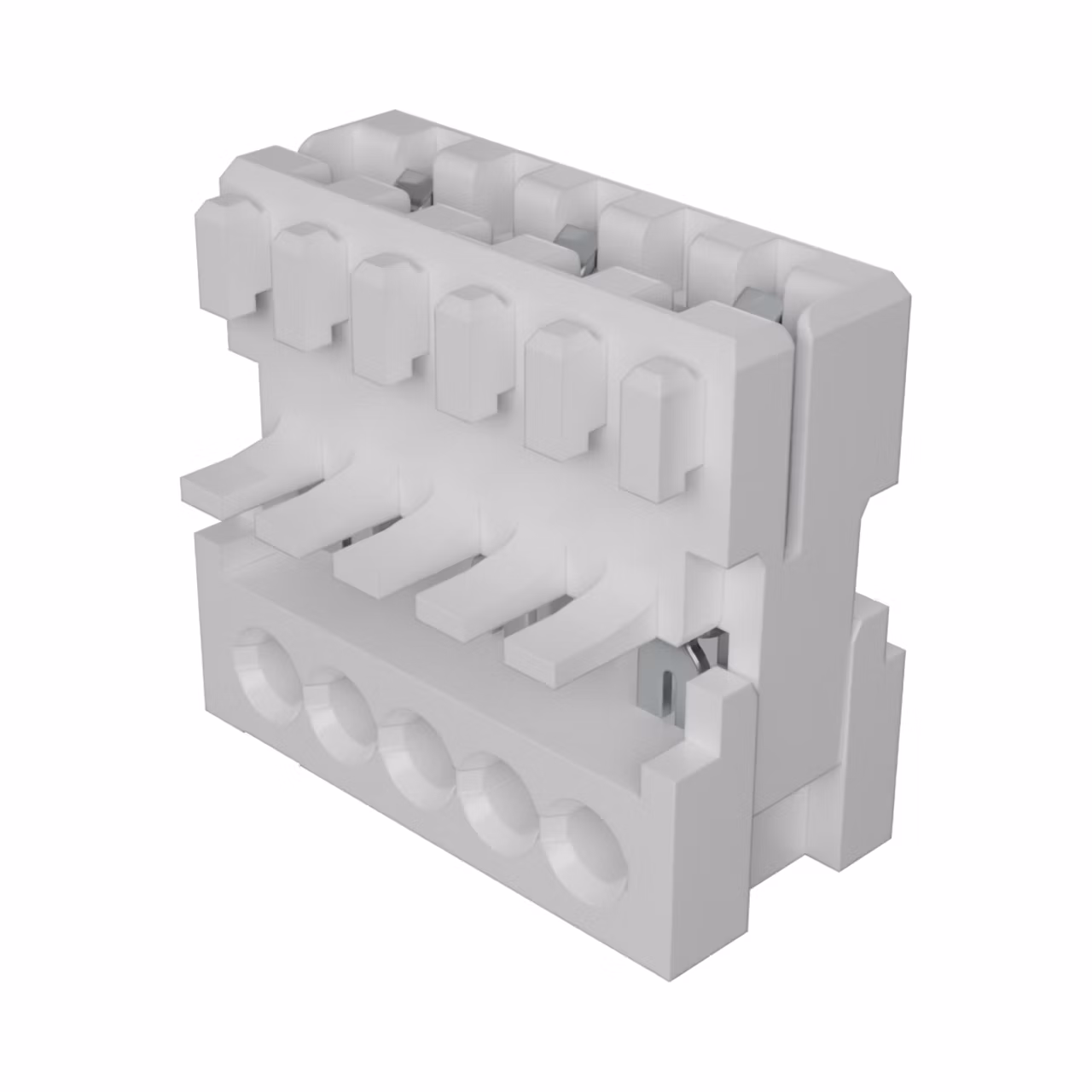 Appli-Mate RAST 2.5 IDT Housing, 5.00mm Pitch, Female, 3 Circuits, All Position Keys, Slotted Endwalls for sale