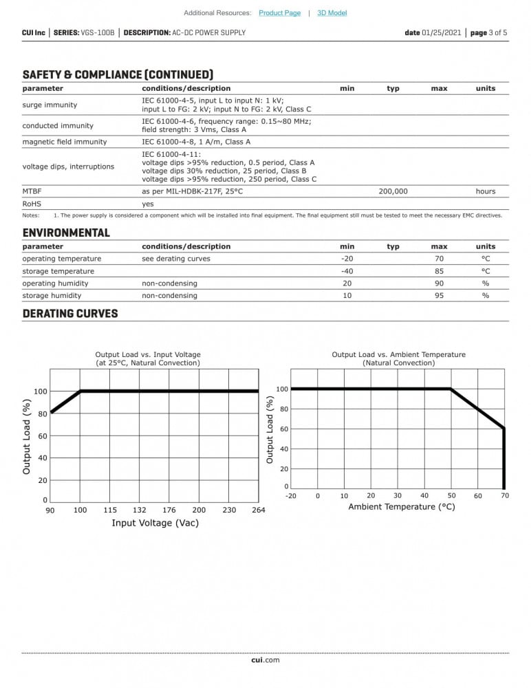 CUI VGS-100B-48 datasheet page 3