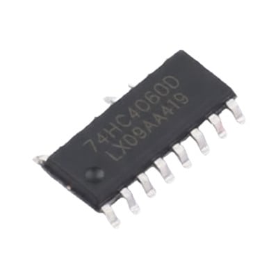 lingxingic SN74HC4040DR(LX) 12-Stage Binary Ripple Counter Chip for Frequency Division and Timing Applications