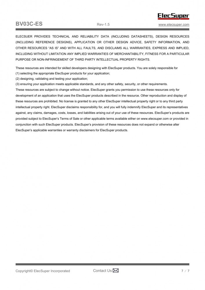 BV03C-ES datasheet page 7
