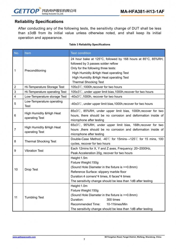 MA-HFA381-H13-1AF datasheet page 7