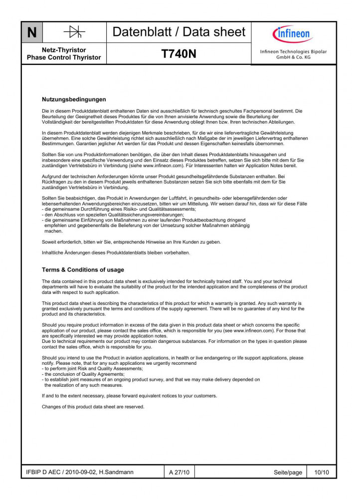 T740N26TOF datasheet page 10