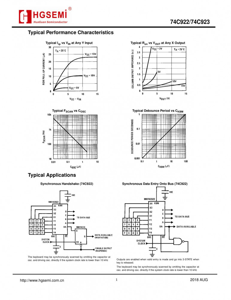 74C922 technical document page 7
