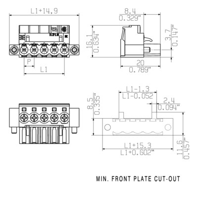 WEIDMULLER 1283650000 Header Plug Socket for sale