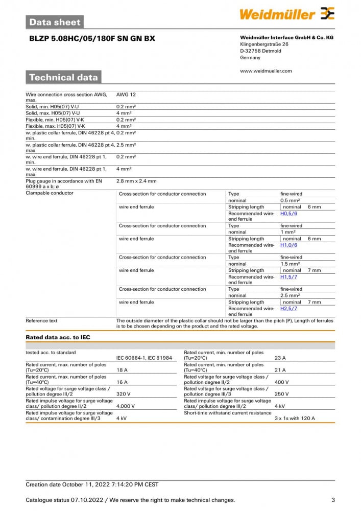 WEIDMULLER 1283650000 document page 3