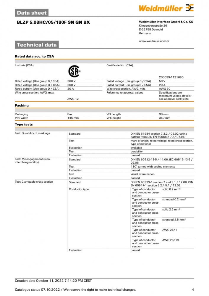 WEIDMULLER 1283650000 document page 4