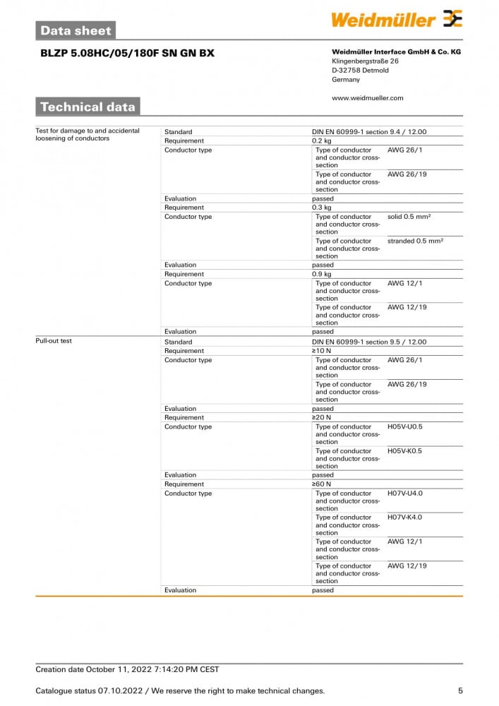 WEIDMULLER 1283650000 document page 5