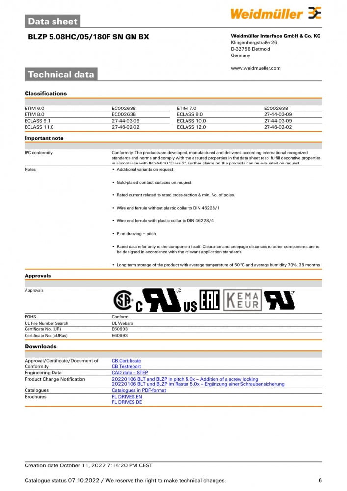 WEIDMULLER 1283650000 document page 6