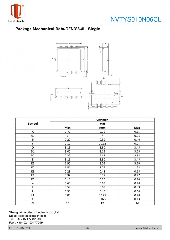 NVTYS010N06CL datasheet page 5