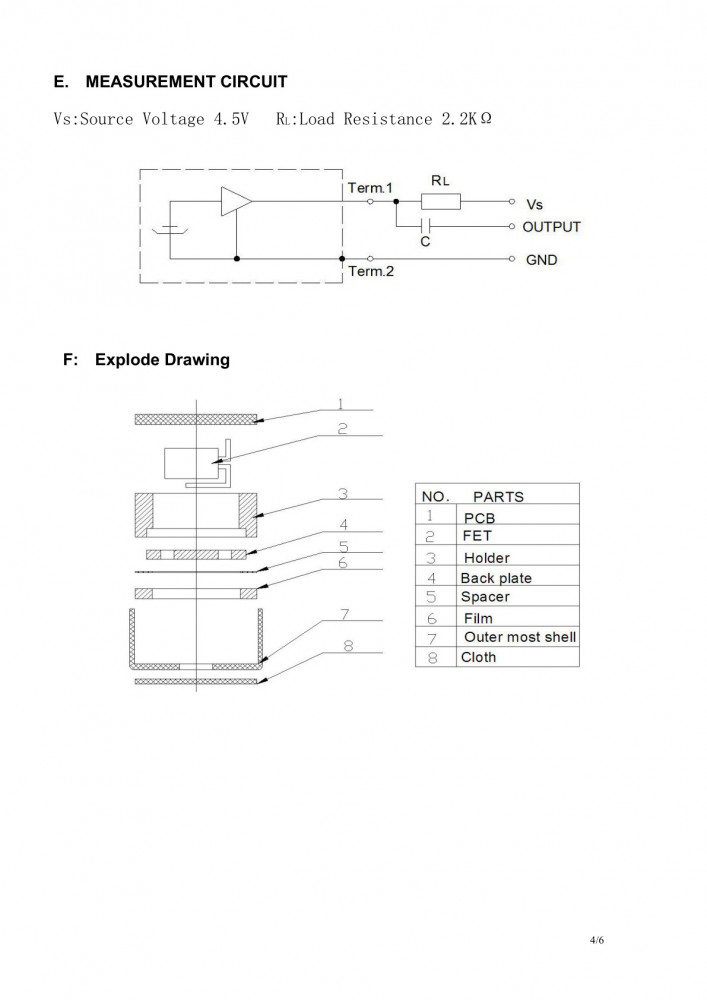 GMI9745-38DB specification document page 4