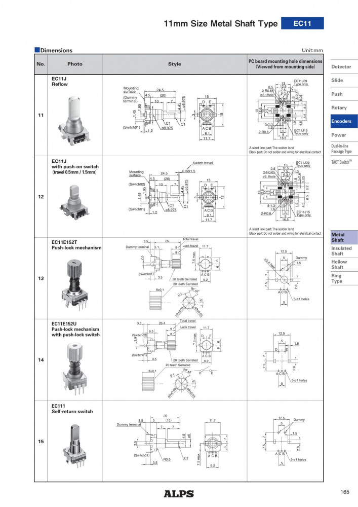 EC11B technical document page 5