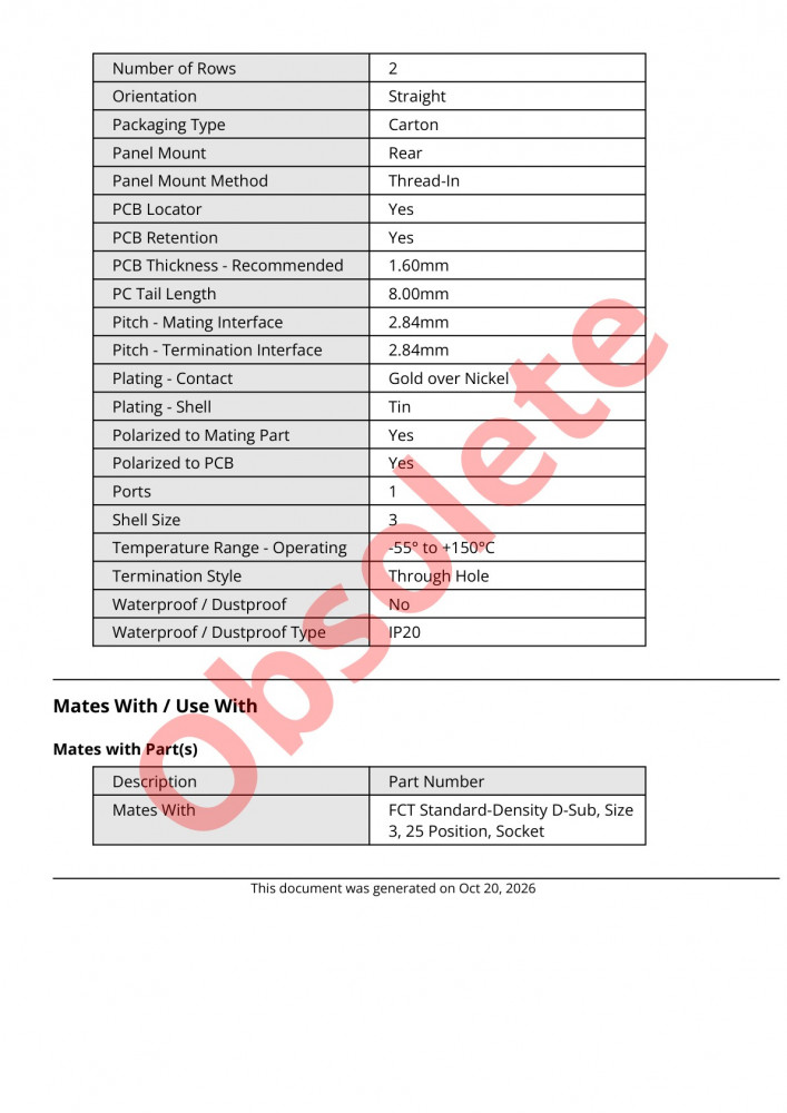 MOLEX 1731092125 technical drawing, page 3