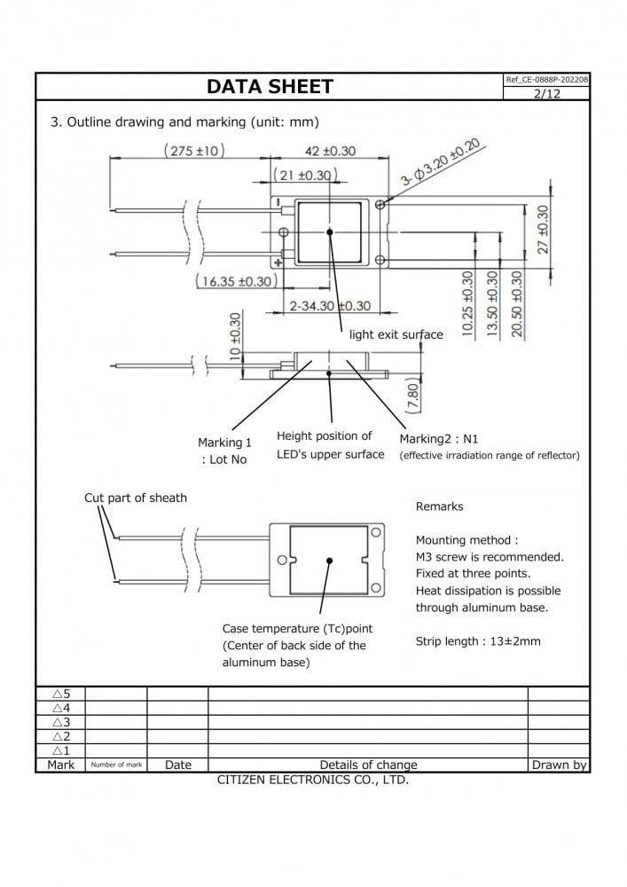 UVM001-0101U1-RN1 datasheet page 3
