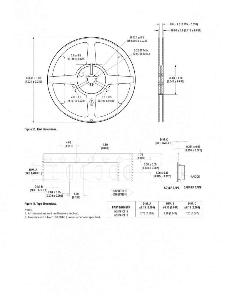 HSMF-C113 datasheet page 7
