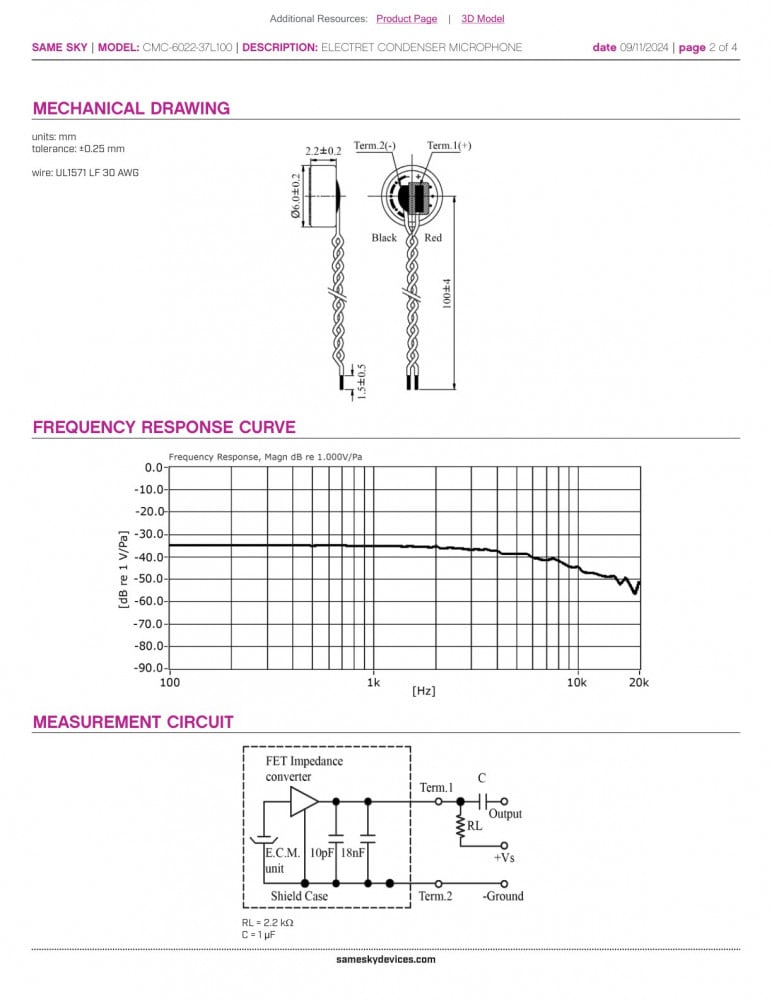 CMC-6022-37L100 datasheet page 2