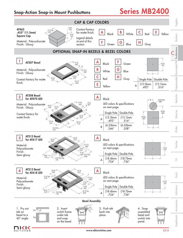 NKK MB series technical document page 6