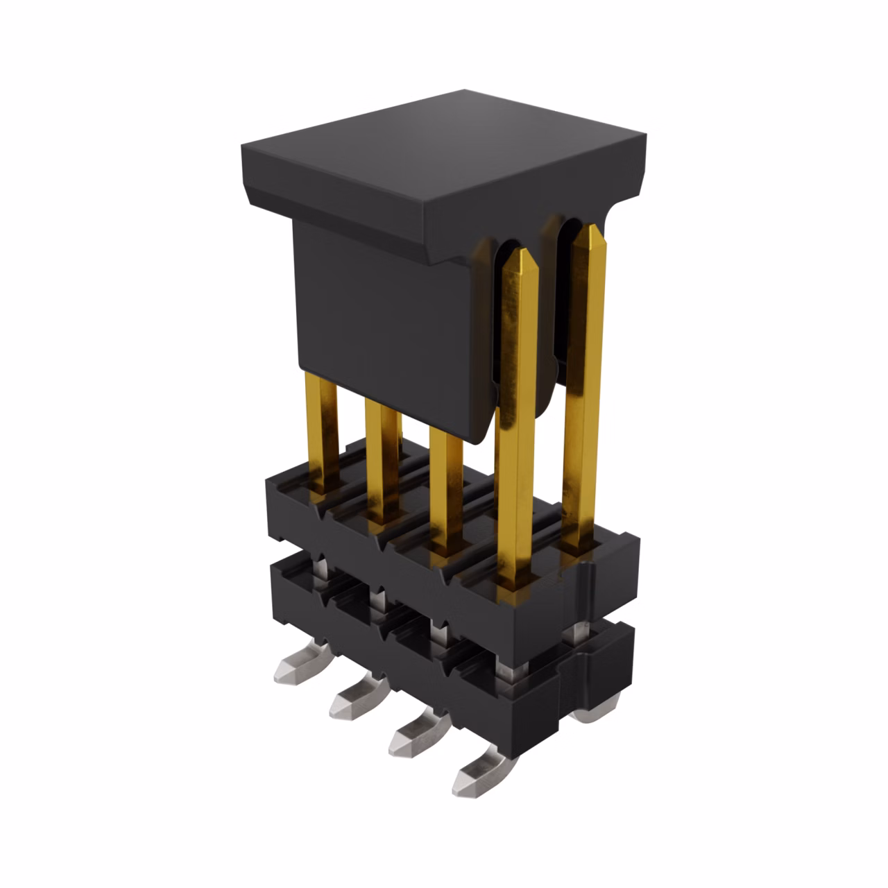 2.00mm Pitch Milli-Grid Header, Vertical, Surface Mount, Dual Row Dual Body, 8 Circuits, 0.38µm Gold (Au) Plating, 5.00mm Stacking Height, with Cap, Tape and Reel, Lead-Free for sale