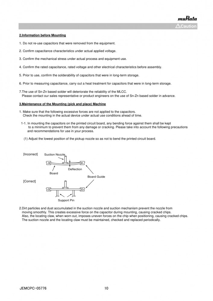 NFM31PC276B0J3L datasheet page 10