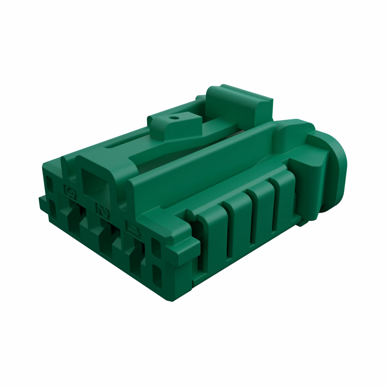 NSCC, Receptacle Connector Hybrid, Single Part, Unsealed 3 Circuits, Green for sale