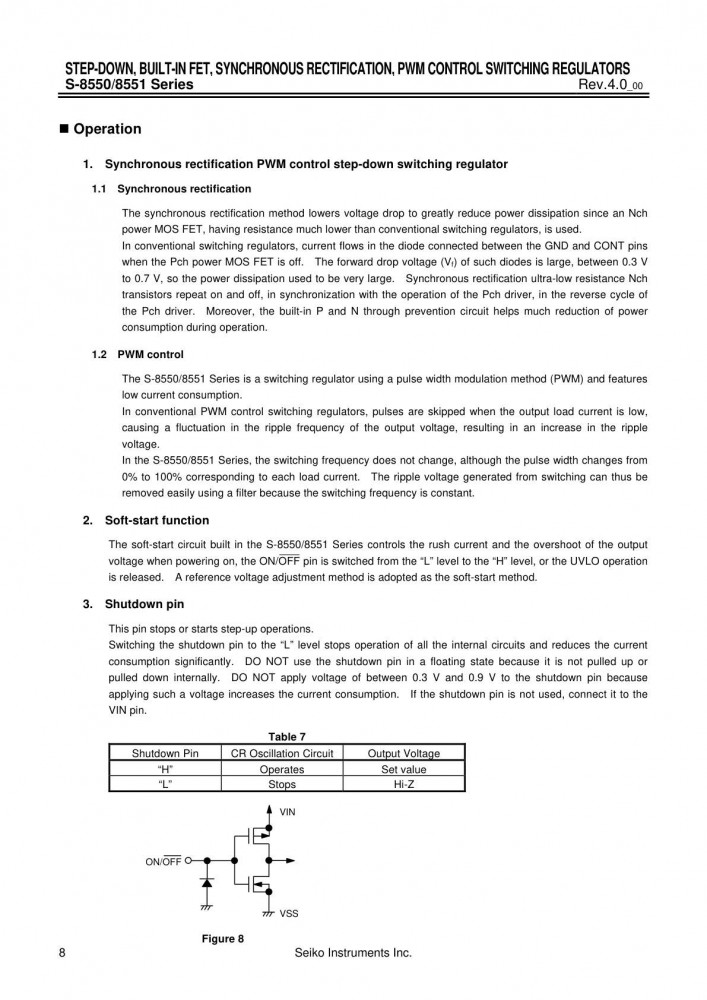 S-8550AA-I8T1G datasheet page 8