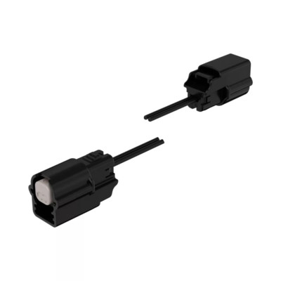 MX64 Female-to-MX64 Female Off-the-Shelf (OTS) Cable Assembly, Single Row, 150.00mm Length, Tin (Sn) Plating, 2 Circuits, Black for sale