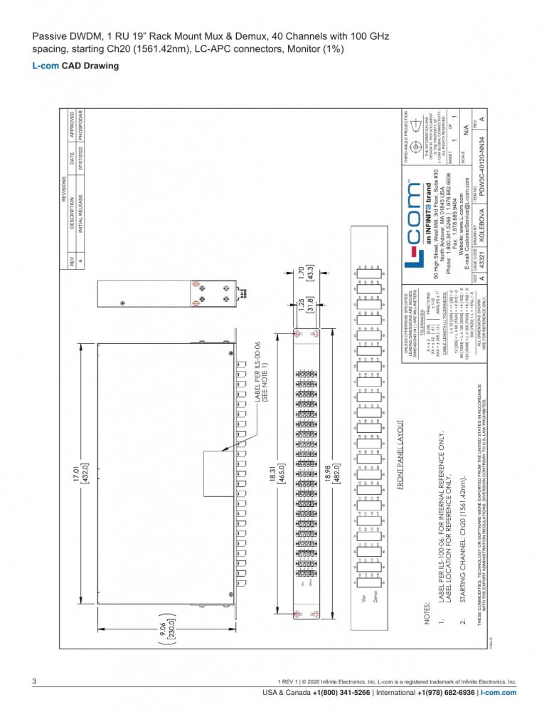PDW3C-40120-NN34 technical document page 3