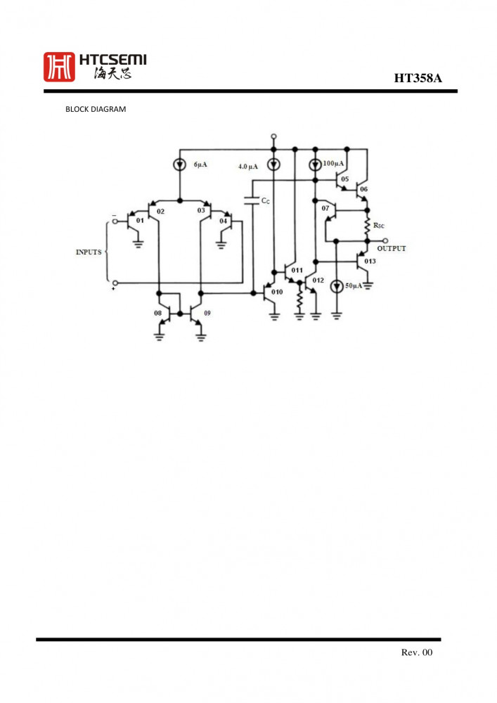 HT358ARTZ datasheet page 4