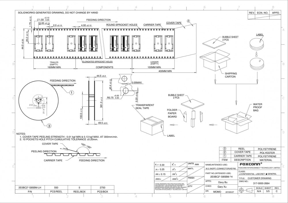 FOXCONN customer drawing page 5