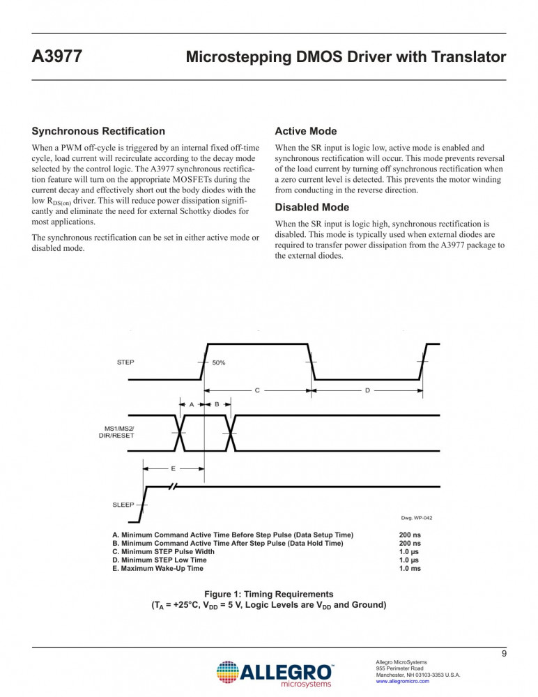 A3977 datasheet page 9