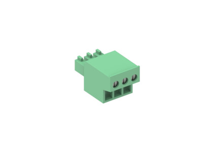7.50mm Beau Eurostyle Vertical PCB Header, Closed Ends, 3 Circuits