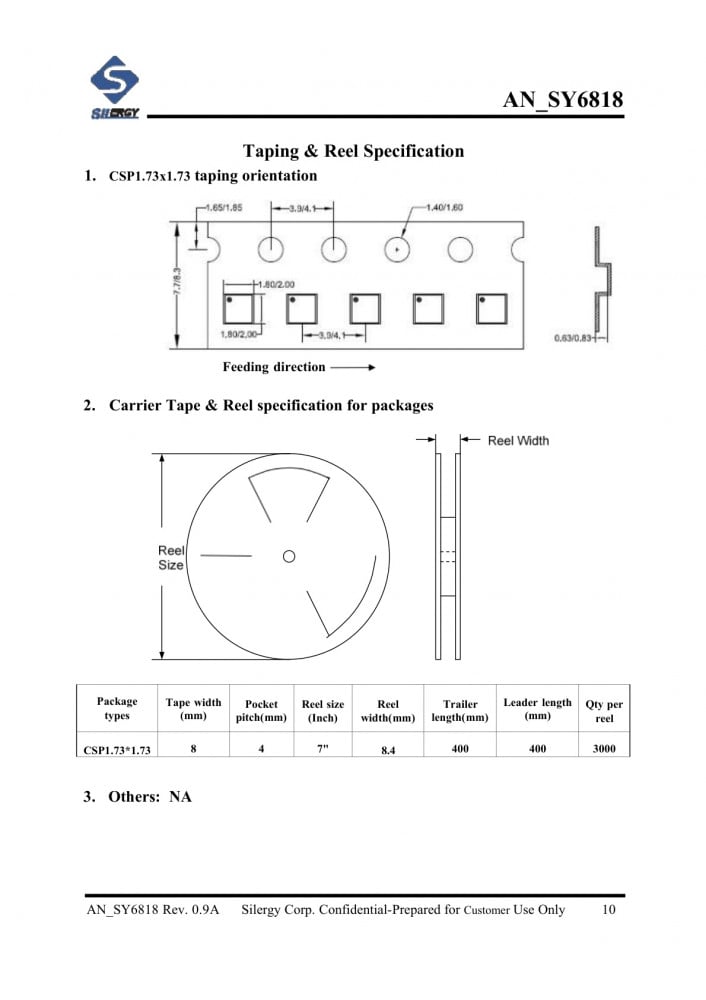 SY6818PLC datasheet page 10