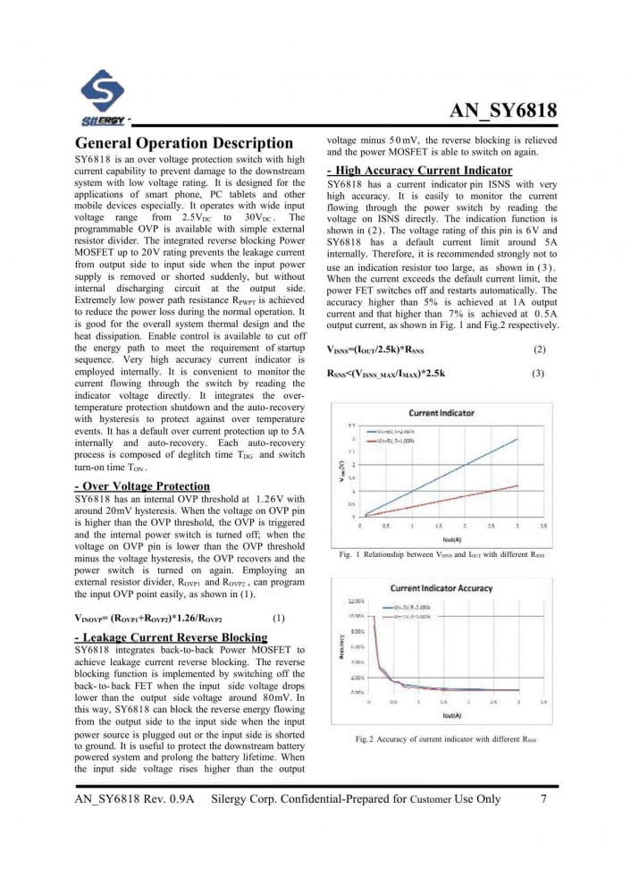 SY6818PLC datasheet page 7