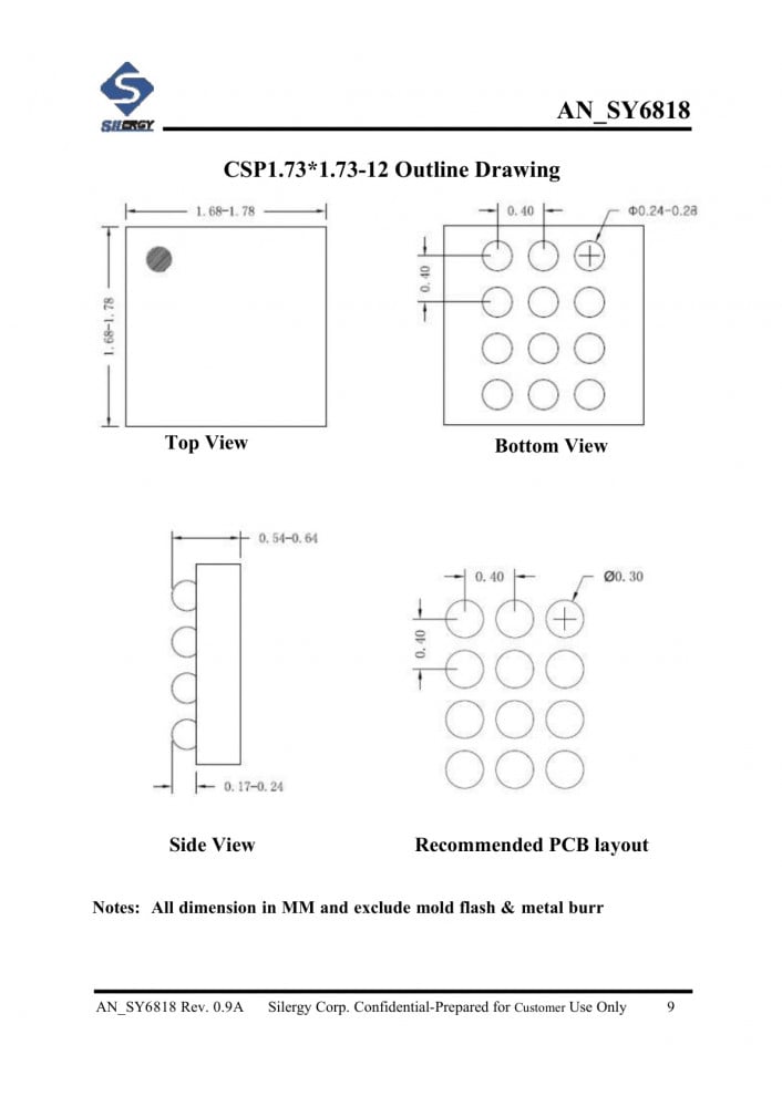 SY6818PLC datasheet page 9