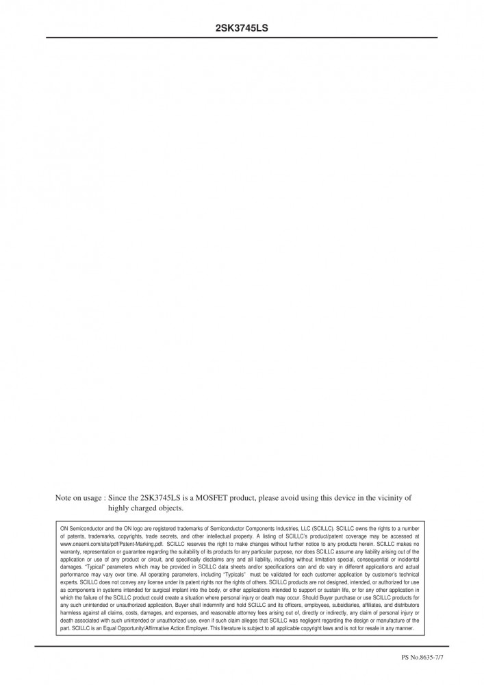 2SK3745LS datasheet page 7