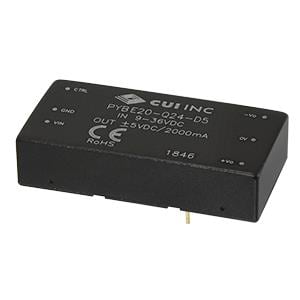 CUI PYBE20-Q48-S5 Off-Board DC DC Converter for sale