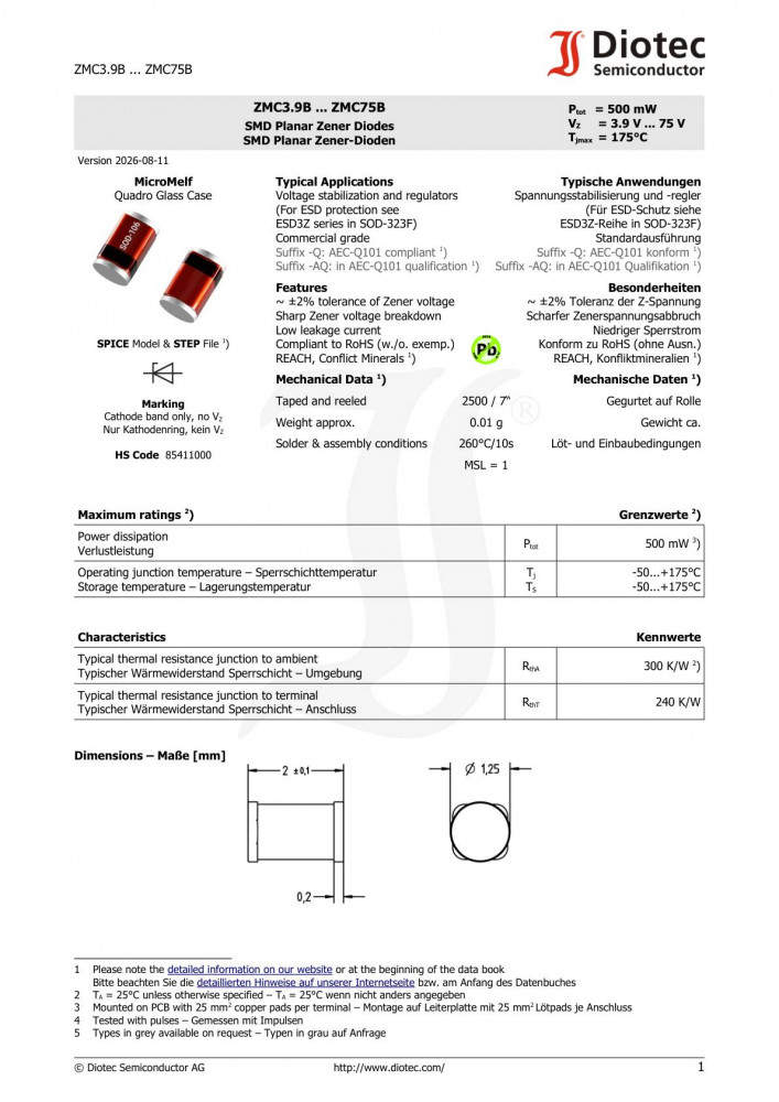 ZMC5B1 technical document page 1