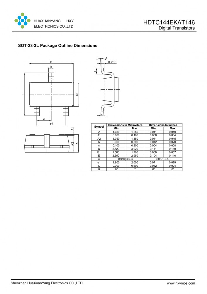 HDTC144EKAT146 technical document page 3