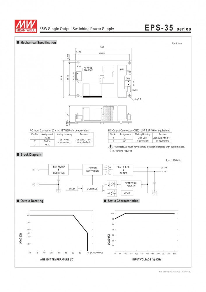 EPS-35-24 technical document page 2
