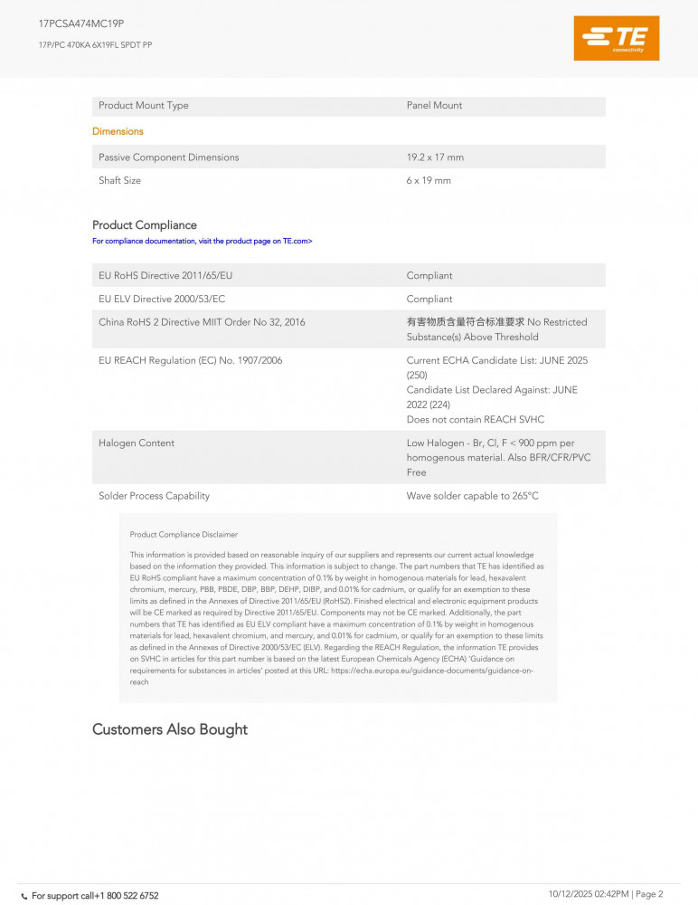 Product documentation page 2