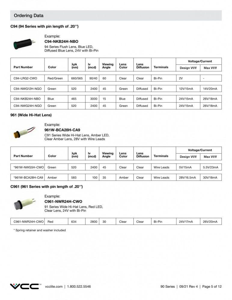 90 Series technical document page 5
