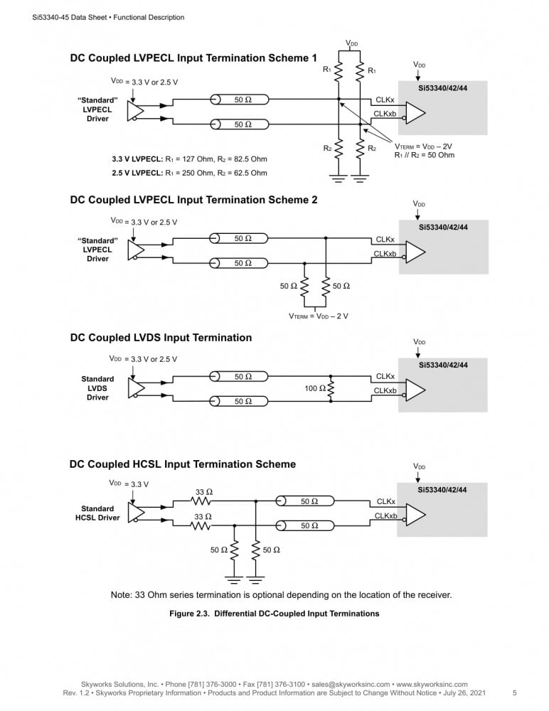 SI53340-45 datasheet page 5