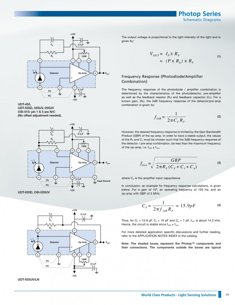 UDT-455UV catalog page 3