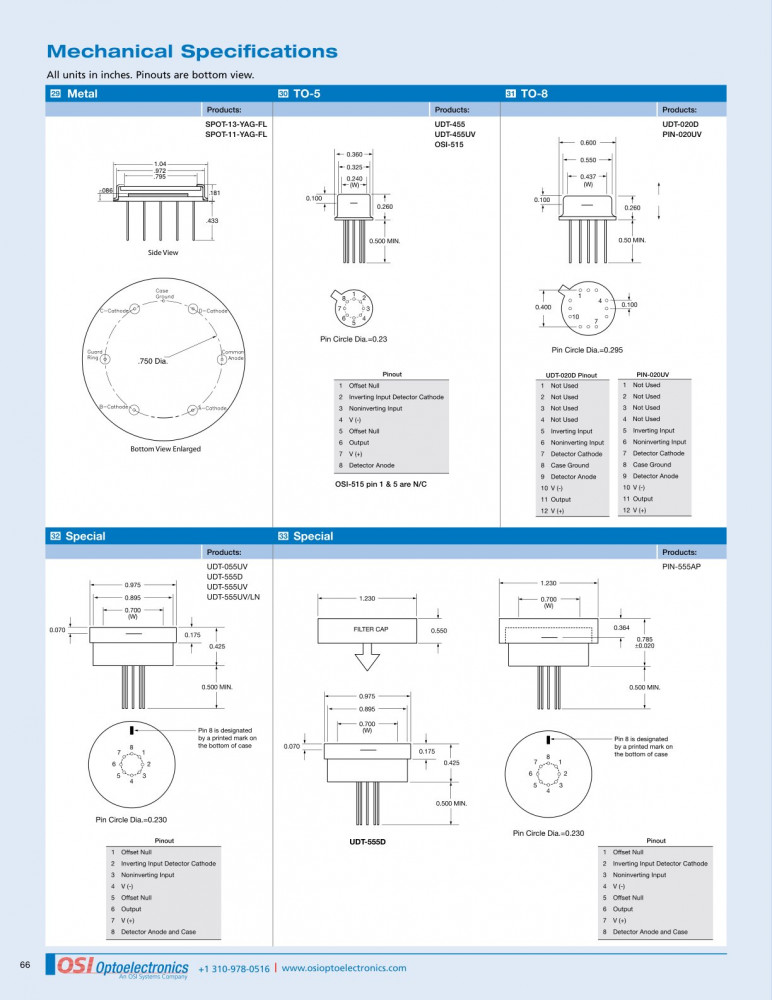 UDT-455UV catalog page 6