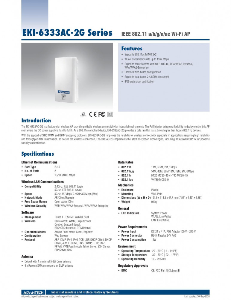 EKI-6333AC-2G product document page 1