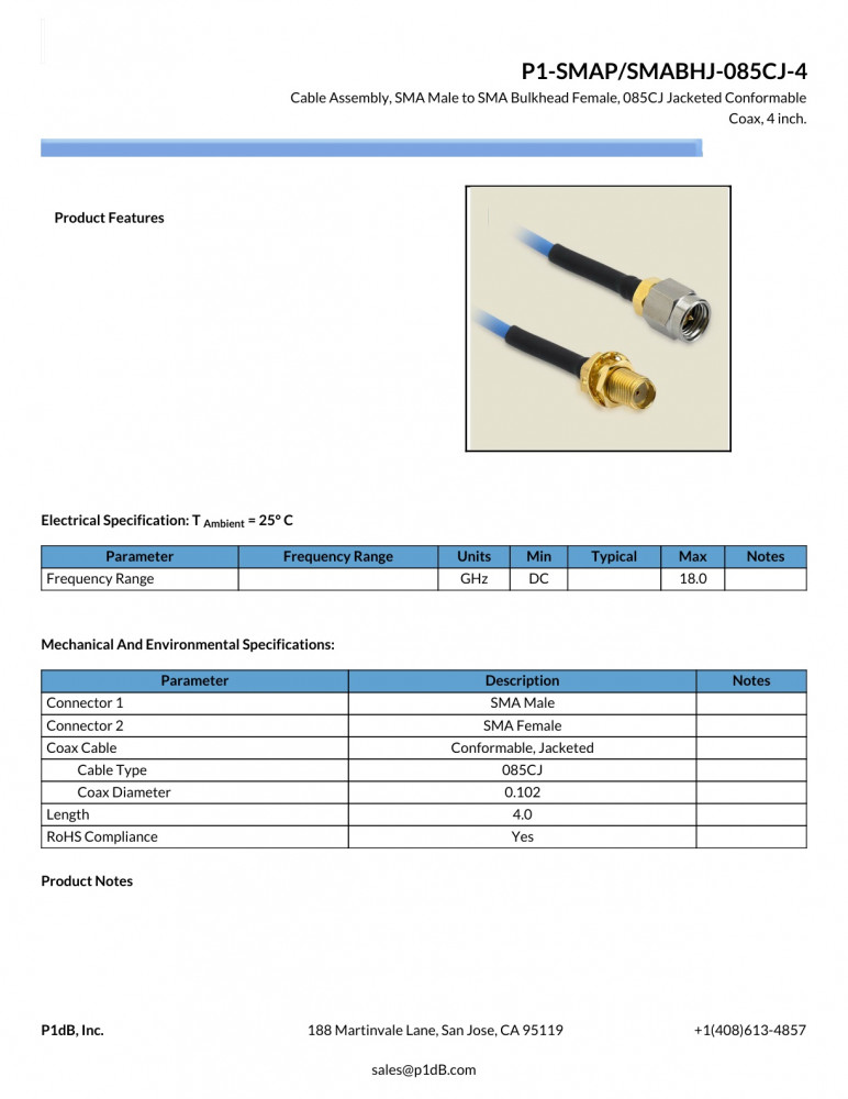 Product document image for P1-SMAP/SMABHJ-085CJ-4