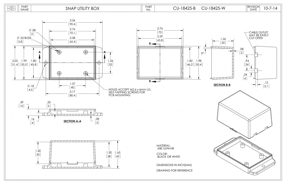 CU-18425-B product drawing reference