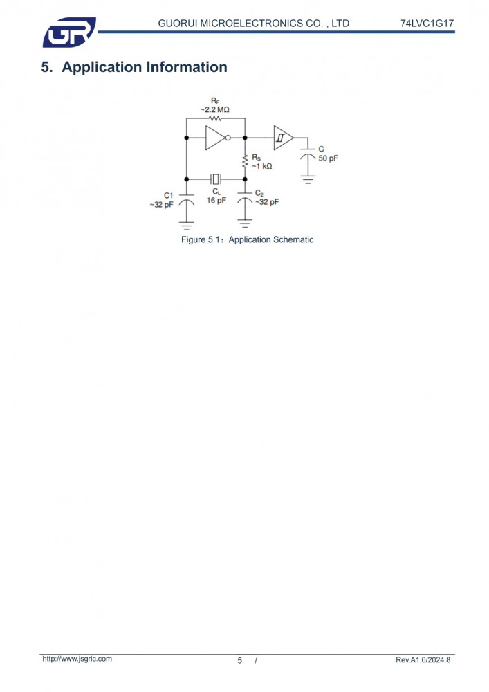 74LVC1G17 document page 5