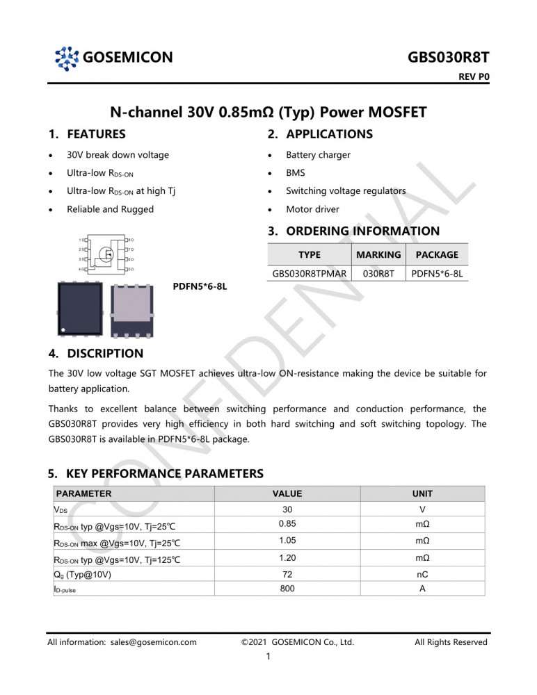 GBS030R8TPMAR datasheet page 1