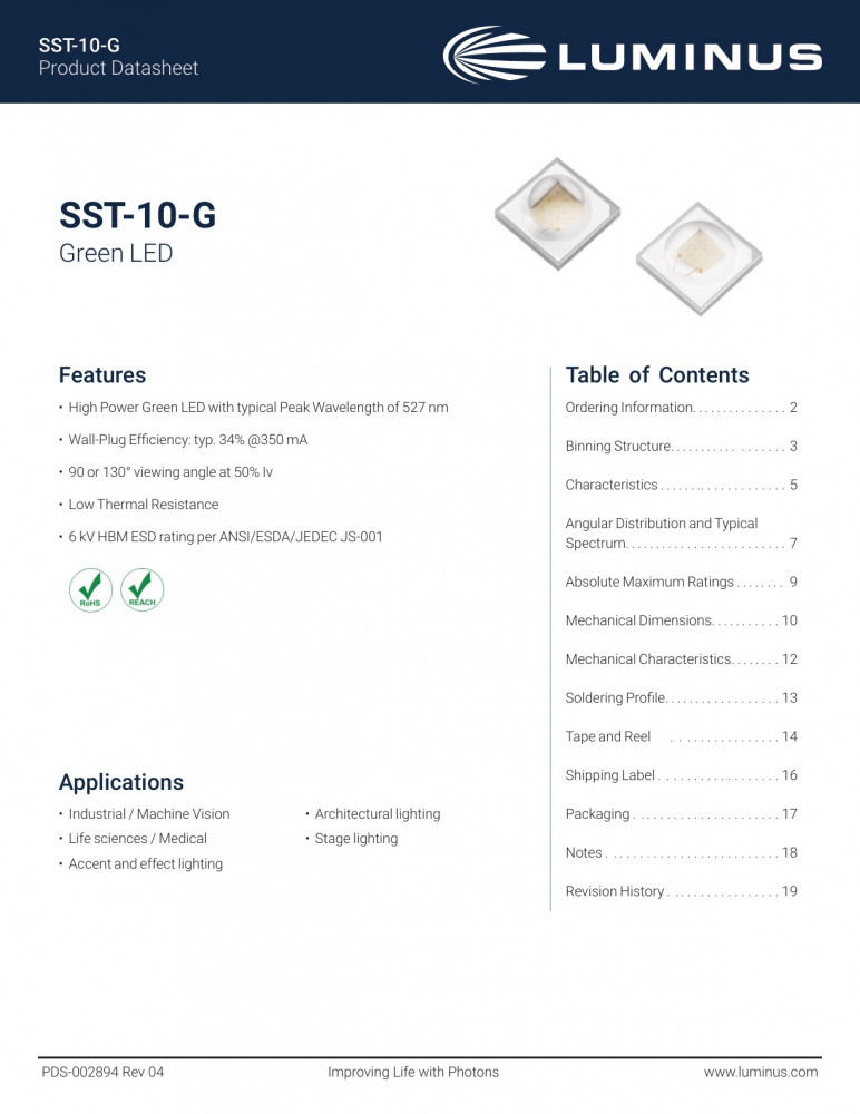 Supplied technical document page 1